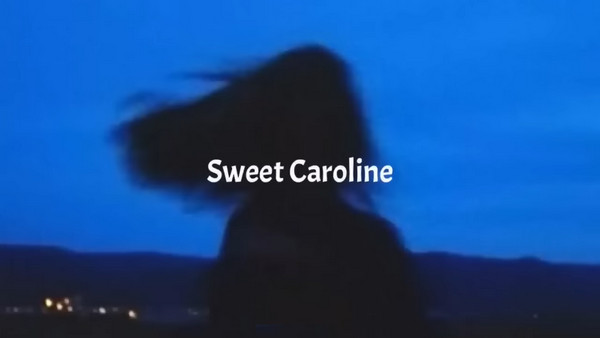 Sweet Caroline Chords by Sofia Carson | CHORDHiT